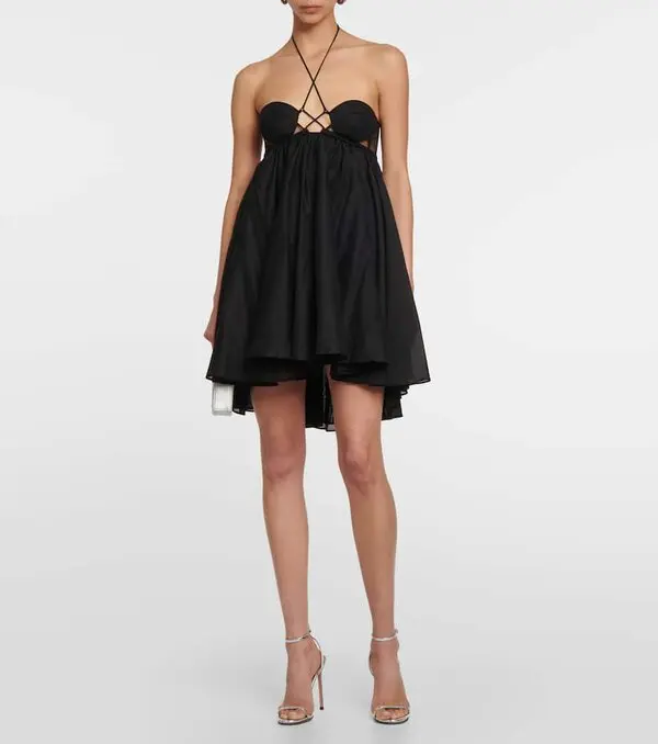 NENSI DOJAKA Cutout Mini Dress