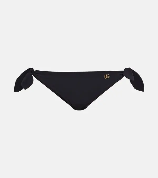 Dolce & Gabbana Logo Print Bikini Bottom - Multicoloured
