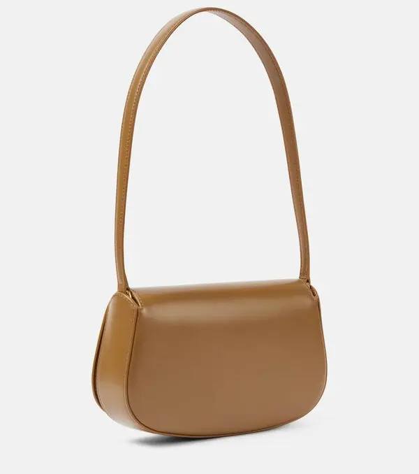 Saint Laurent Voltaire Mini Leather Shoulder Bag - Brown
