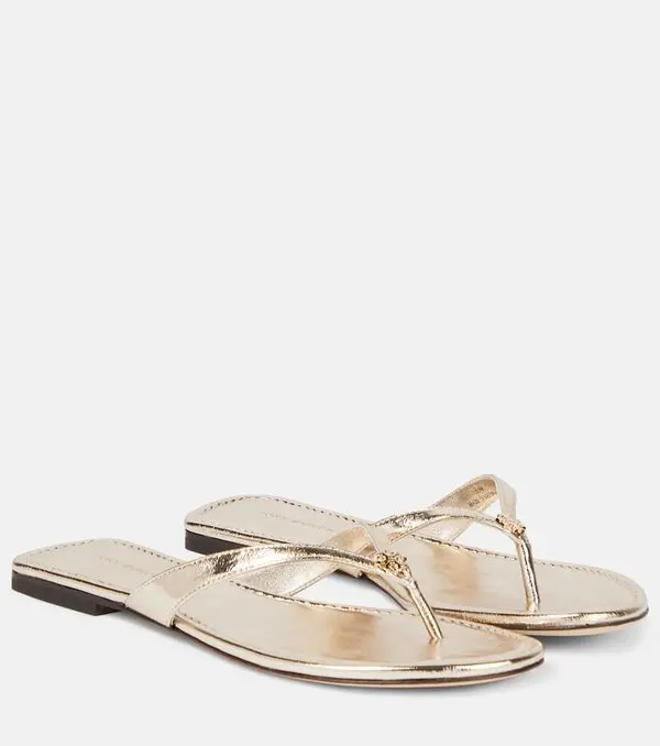 Tory Burch Leather Thong Sandals