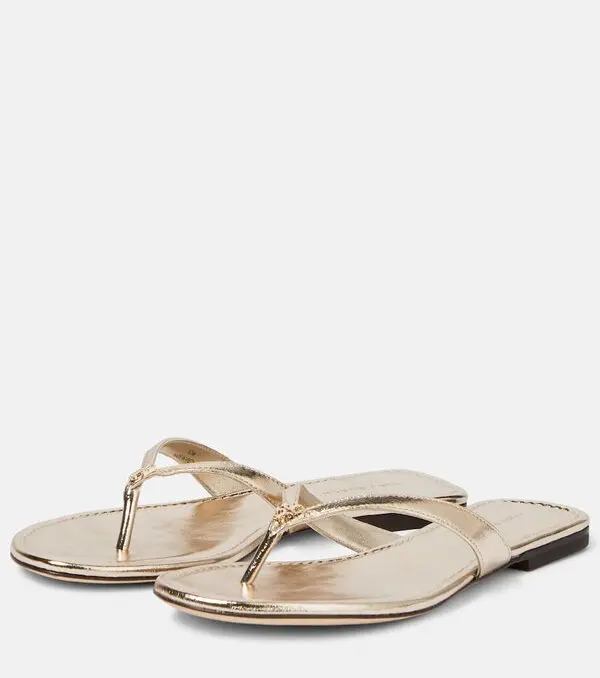 Tory Burch Leather Thong Sandals