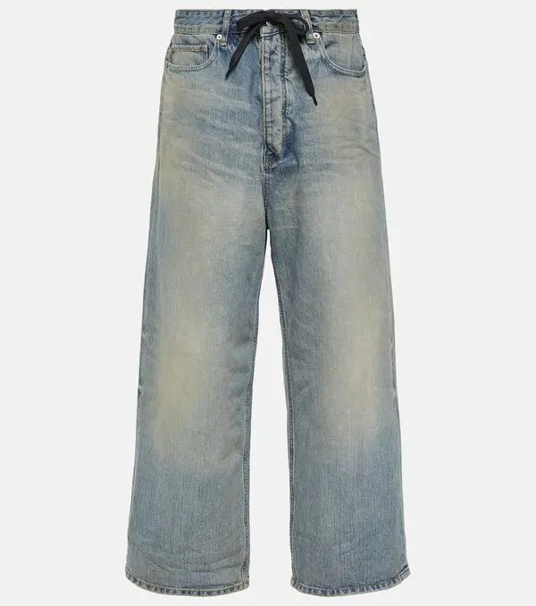 Balenciaga Mid-rise Wide-leg Jeans