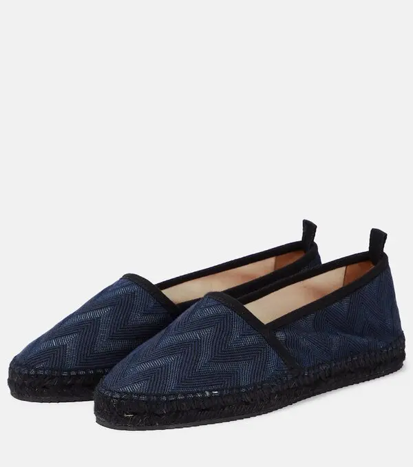 Missoni Elle Zig Zag Espadrilles - Blue