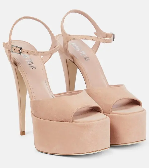 Paris Texas Pamela Suede Sandals