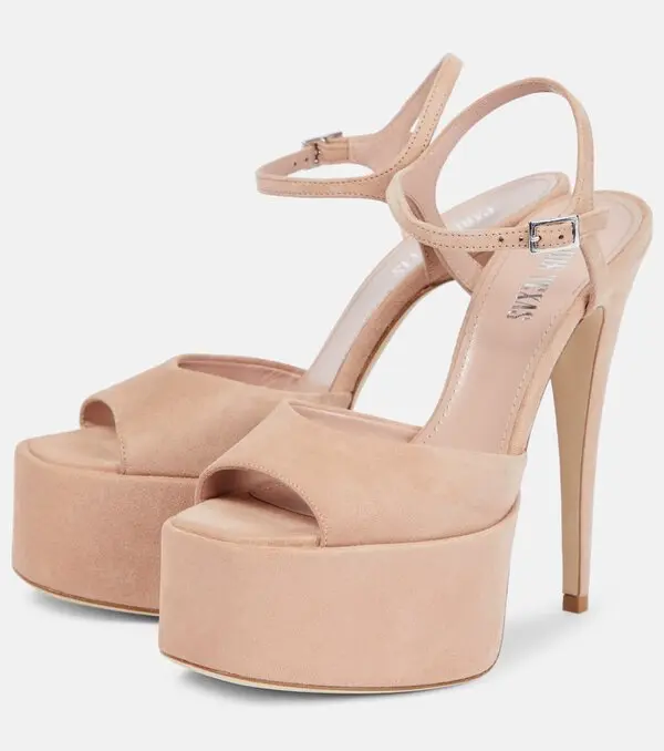 Paris Texas Pamela Suede Sandals
