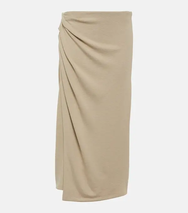 Vince Jersey Wrap Skirt