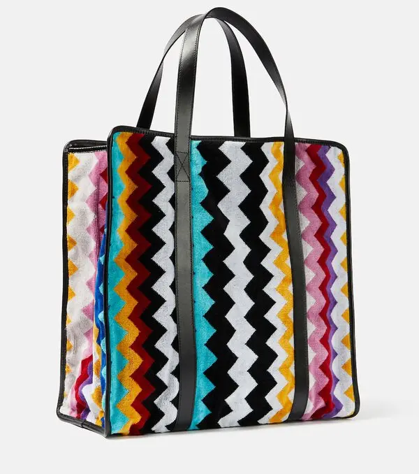 Missoni Cyrus Zigzag Tote Bag