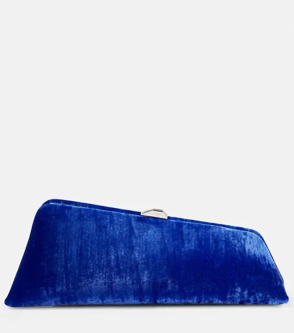 Attico Velvet Clutch