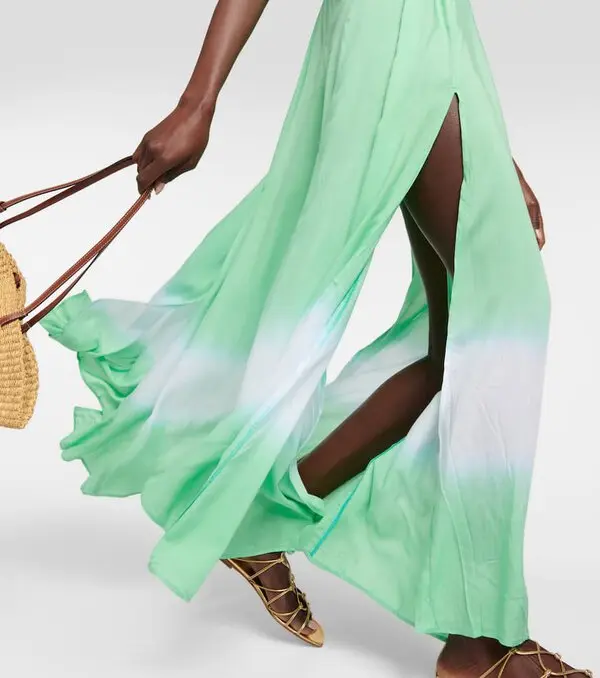 Poupette St Barth Nava Tie-dye Maxi Dress