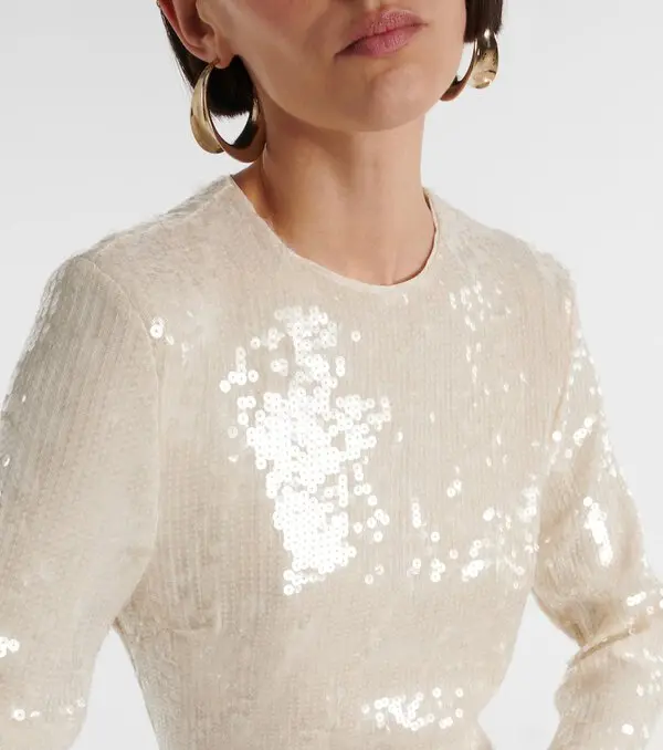 ROTATE BY BIRGER CHRISTENSEN Sequined Gown