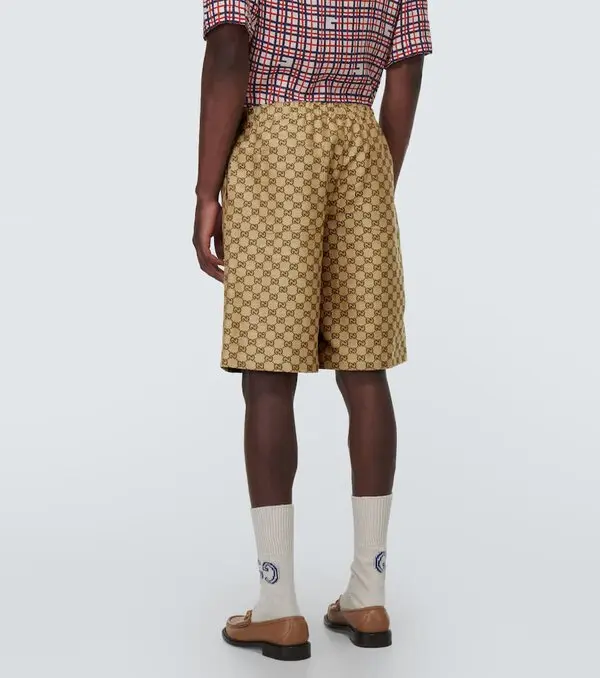 Gucci Gg Canvas Shorts - Beige