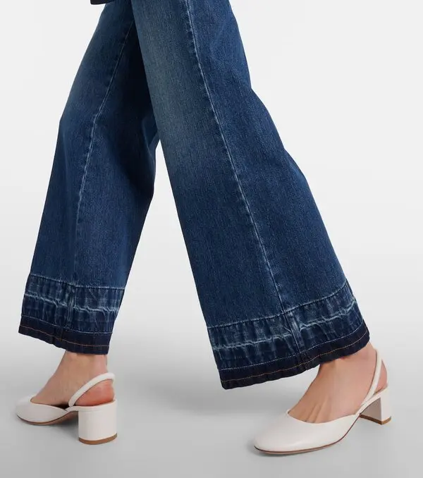 GIANVITO ROSSI Tivoli 45 Leather Mules