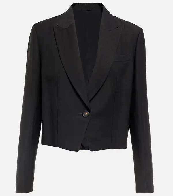 Brunello Cucinelli Cropped Blazer