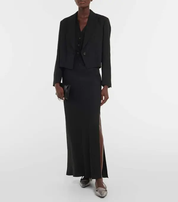 Brunello Cucinelli Cropped Blazer