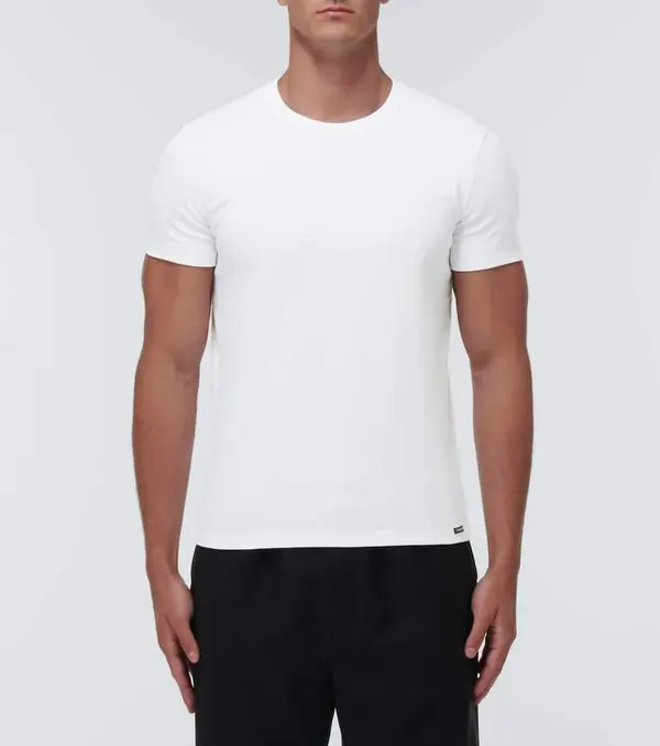 TOM FORD Cotton Crewneck T-shirt