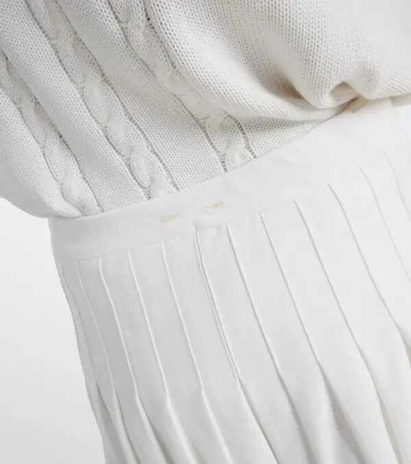 The Upside Pasadena Cher Pleated Mini Skirt