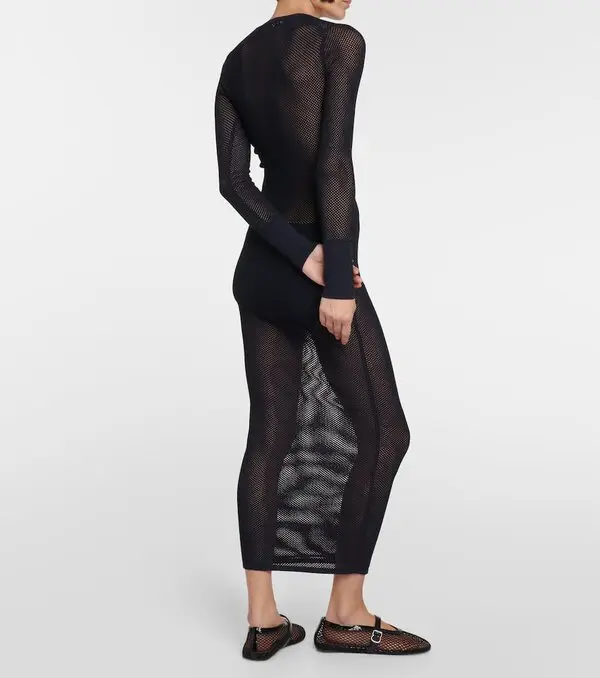 Alaïa Archetypes Fishnet Gown