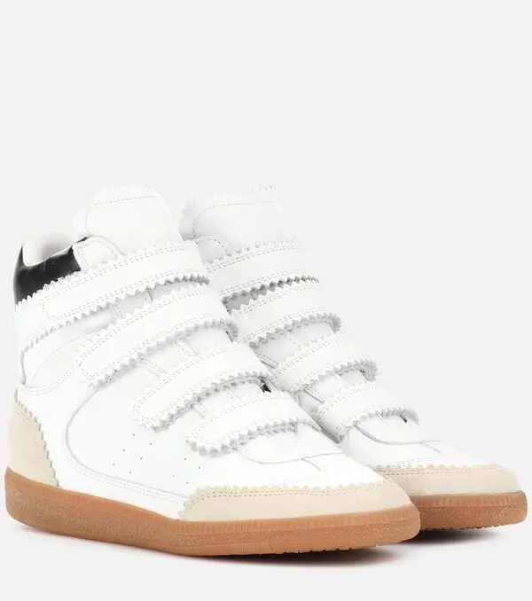 Isabel Marant Étoile Bilsy Leather Sneakers
