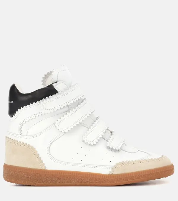 Isabel Marant Étoile Bilsy Leather Sneakers