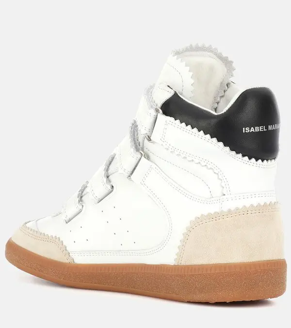 Isabel Marant Étoile Bilsy Leather Sneakers