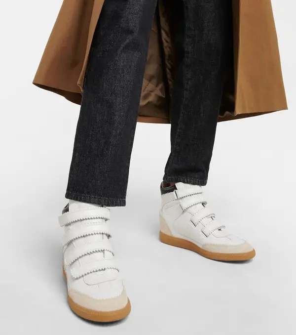 Isabel Marant Étoile Bilsy Leather Sneakers