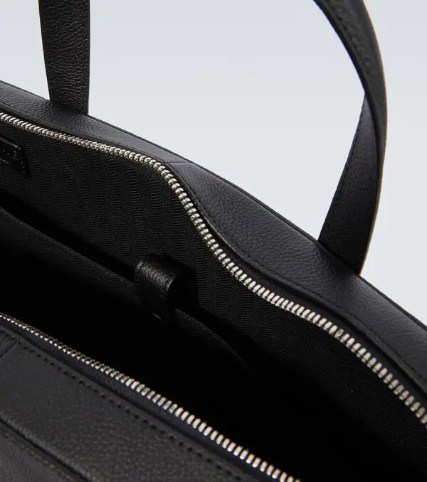 Loewe Goya Leather Briefcase