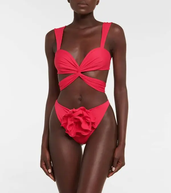 Magda Butrym Wrap-tie Bikini Top