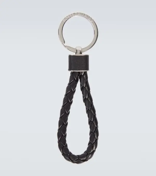 Bottega Veneta Leather Keychain