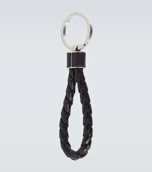 Bottega Veneta Leather Keychain