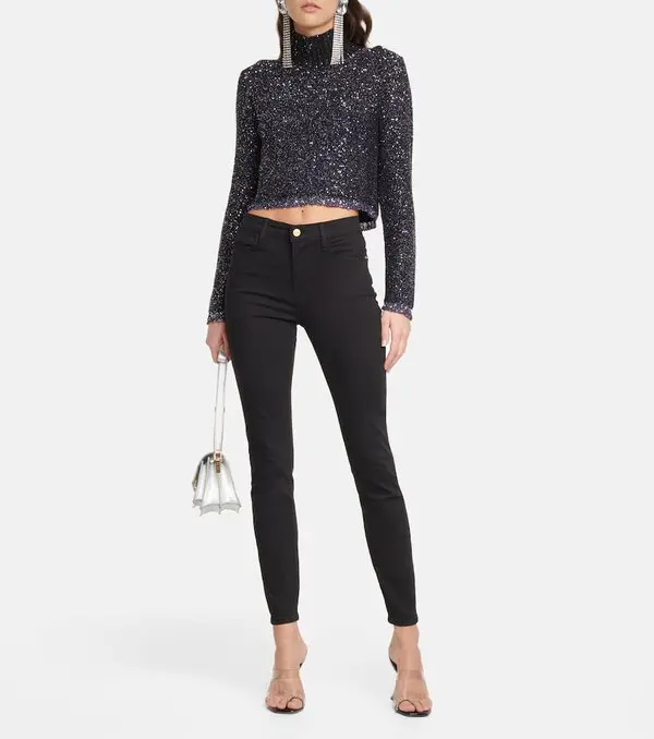 FRAME Le High Skinny Jeans