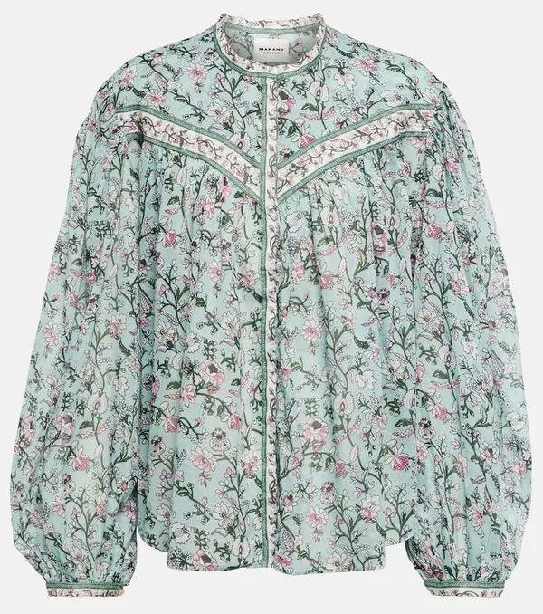 MARANT ETOILE Salika Printed Blouse