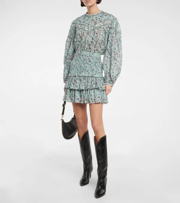 MARANT ETOILE Salika Printed Blouse