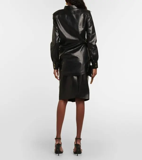 TOM FORD Leather Shirt