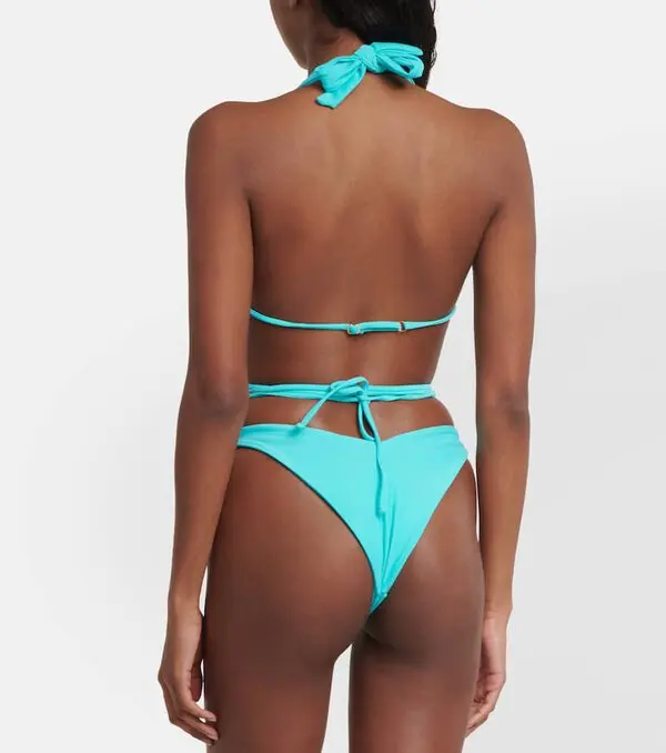 SAME Pierced Bikini Bottoms - Blue