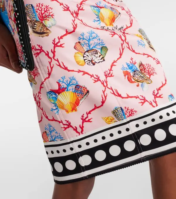 Dolce & Gabbana Capri Printed Minidress