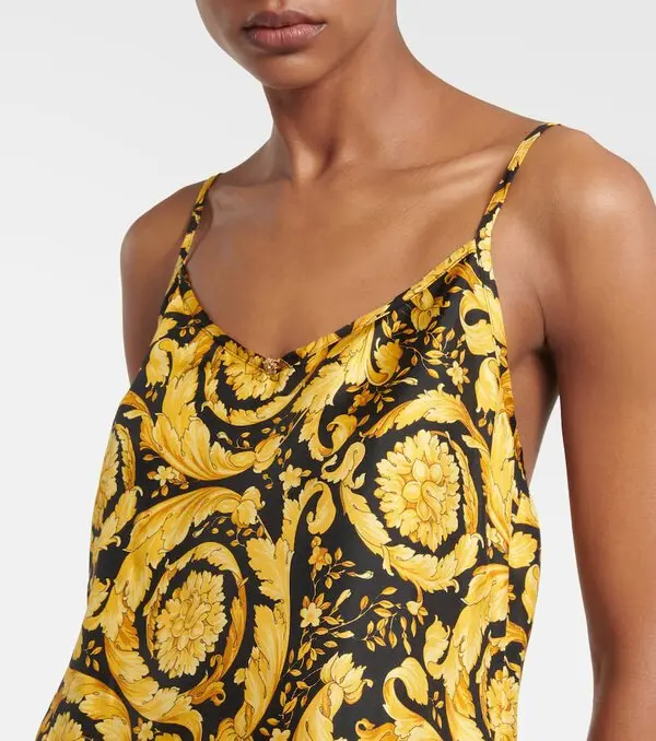 Versace Barocco Silk Camisole