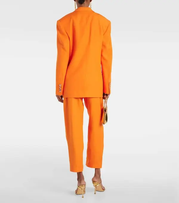 Stella McCartney Single-breasted Crepe Blazer