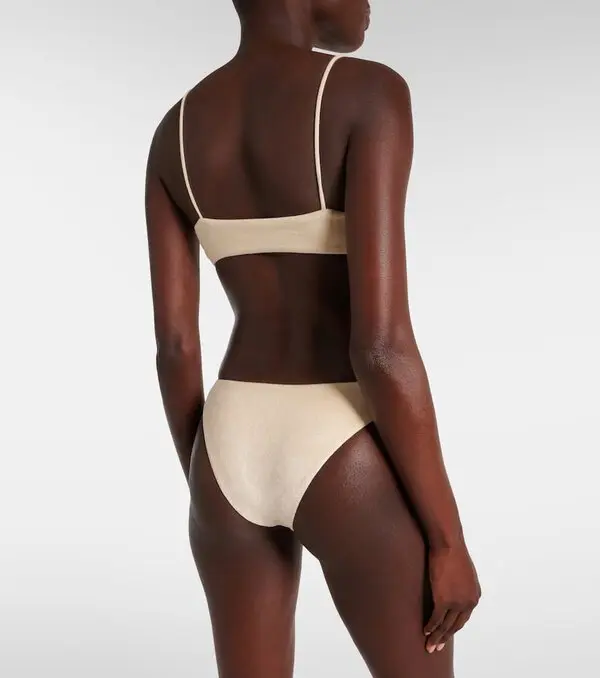 Jade Swim Muse Bikini Top - Beige