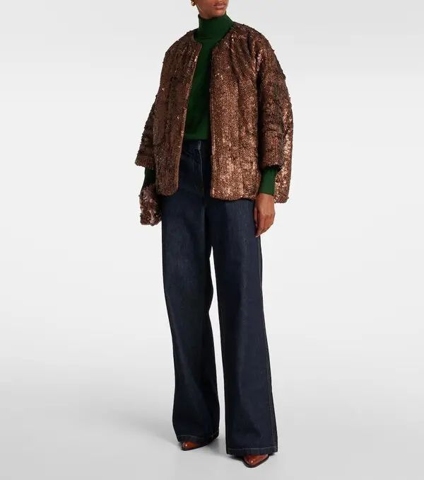 Dries Van Noten High-rise Flared Jeans