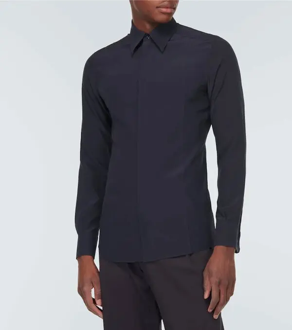 Dolce & Gabbana Silk Crepe De Chine Shirt