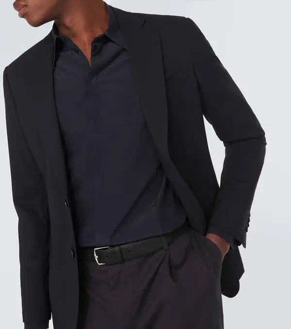 Dolce & Gabbana Silk Crepe De Chine Shirt
