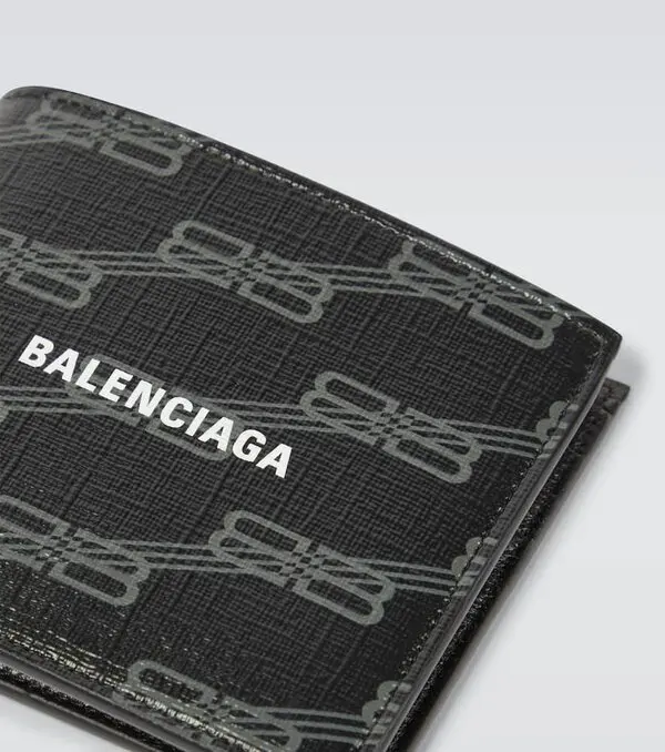 Balenciaga Bb Leather Wallet