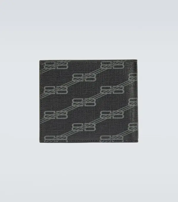 Balenciaga Bb Leather Wallet