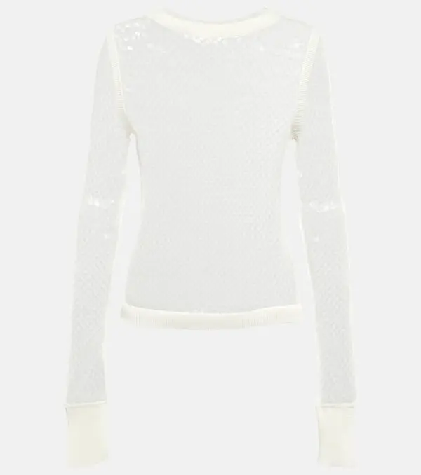 JEAN PAUL GAULTIER Sequined Net Top