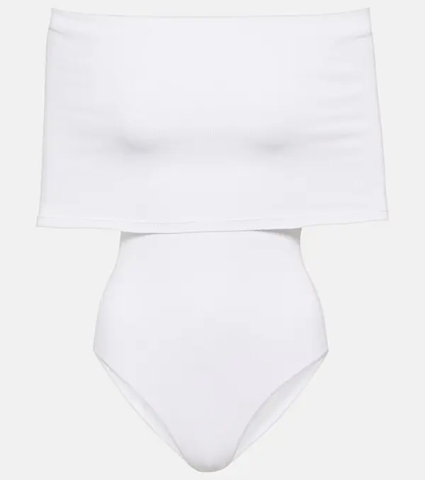 Alaïa Off-shoulder Knit Bodysuit