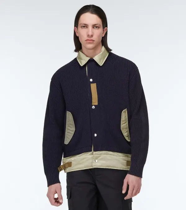 Sacai Knitted Jacket