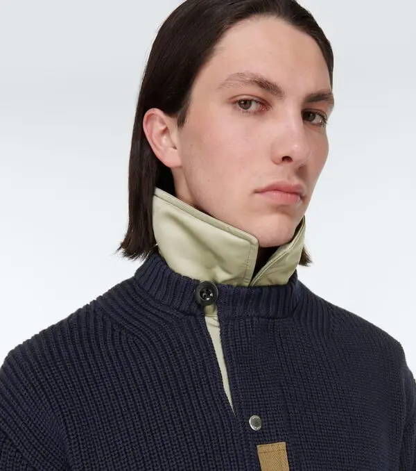 Sacai Knitted Jacket