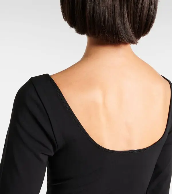 RE/DONE Cotton-blend Jersey Bodysuit