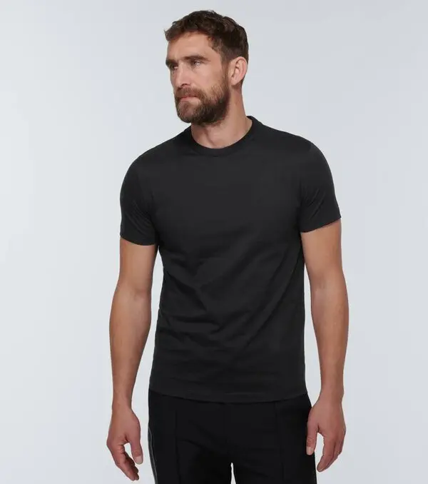 Prada Cotton Jersey T-shirt Three-pack