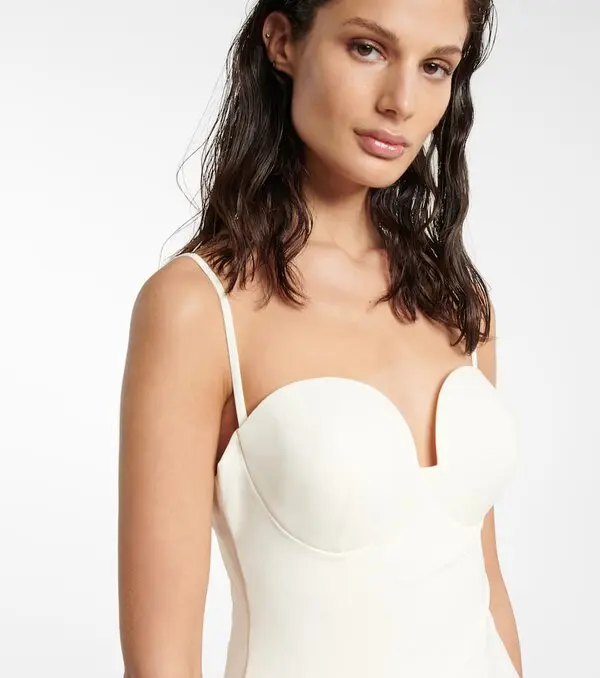 Magda Butrym Bustier One Piece Swimsuit